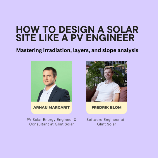 Glint Solar: Software for Utility-Scale Solar Developers