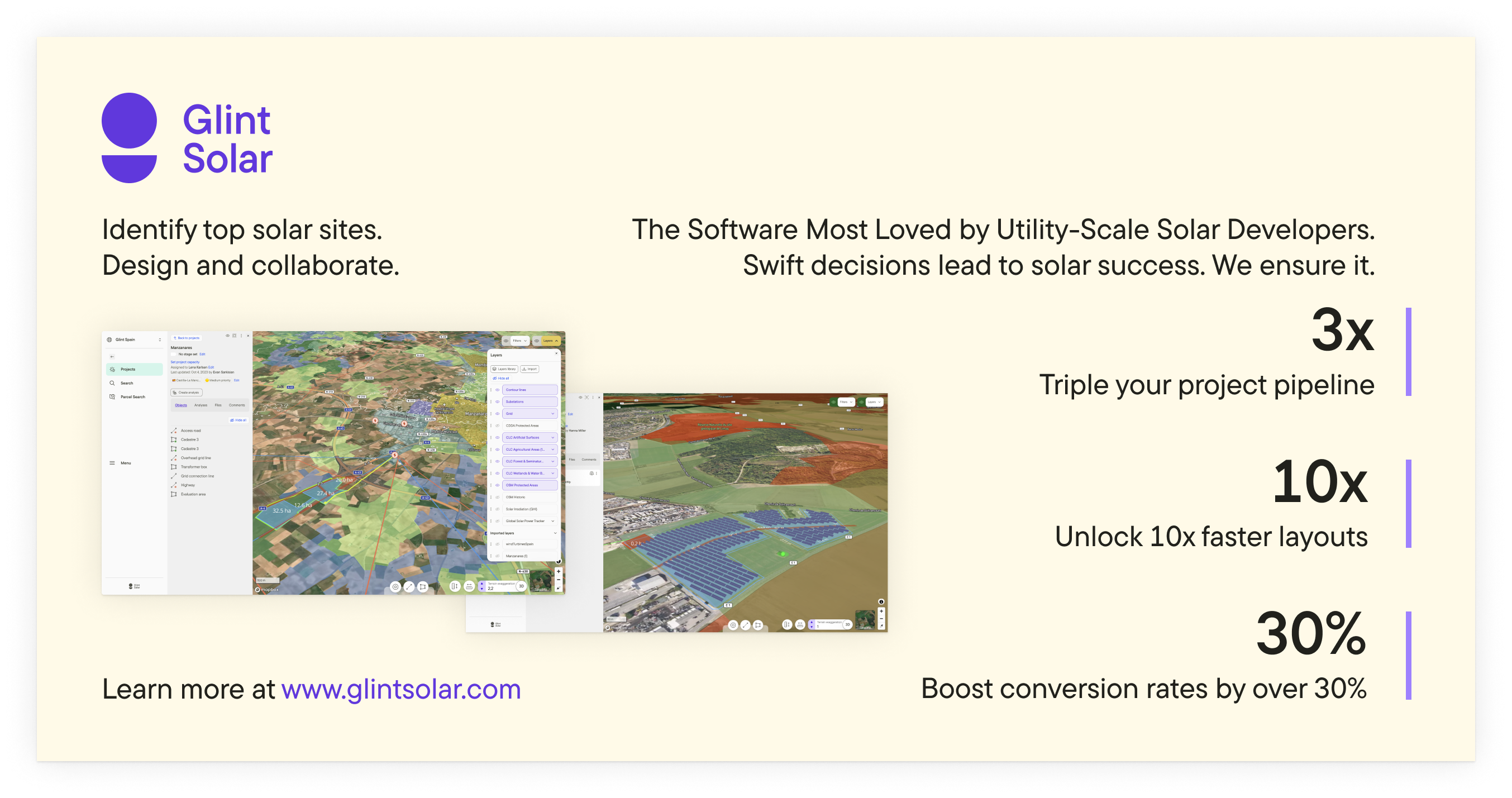 Glint Solar Software at Intersolar Europe 2024: Book a meeting with us